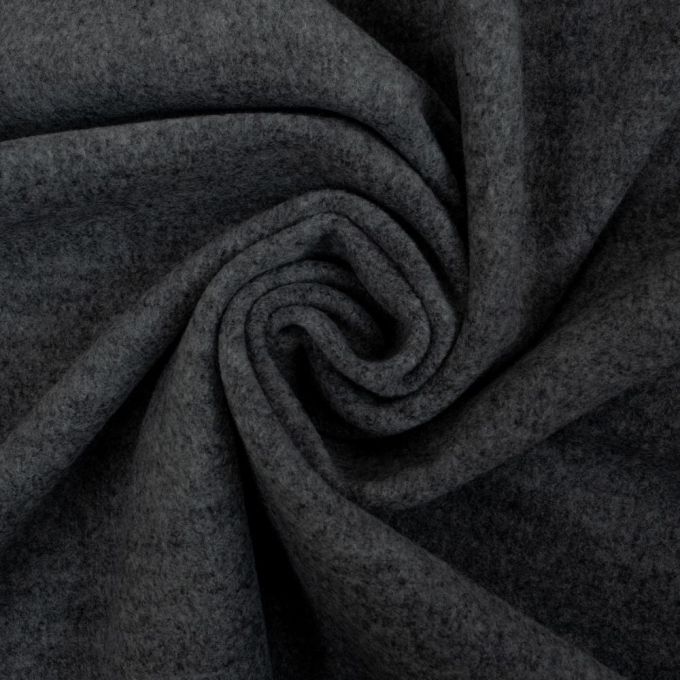 Tissu lainage manteau 40 % laine gris